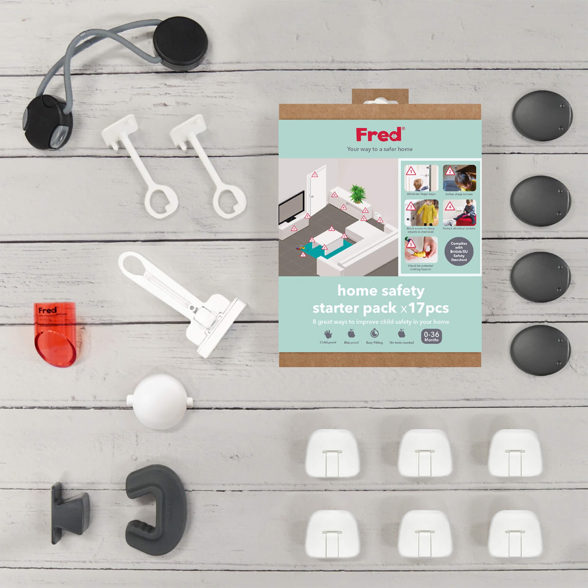 Fred Home Safety Starter Pack - Babyeze